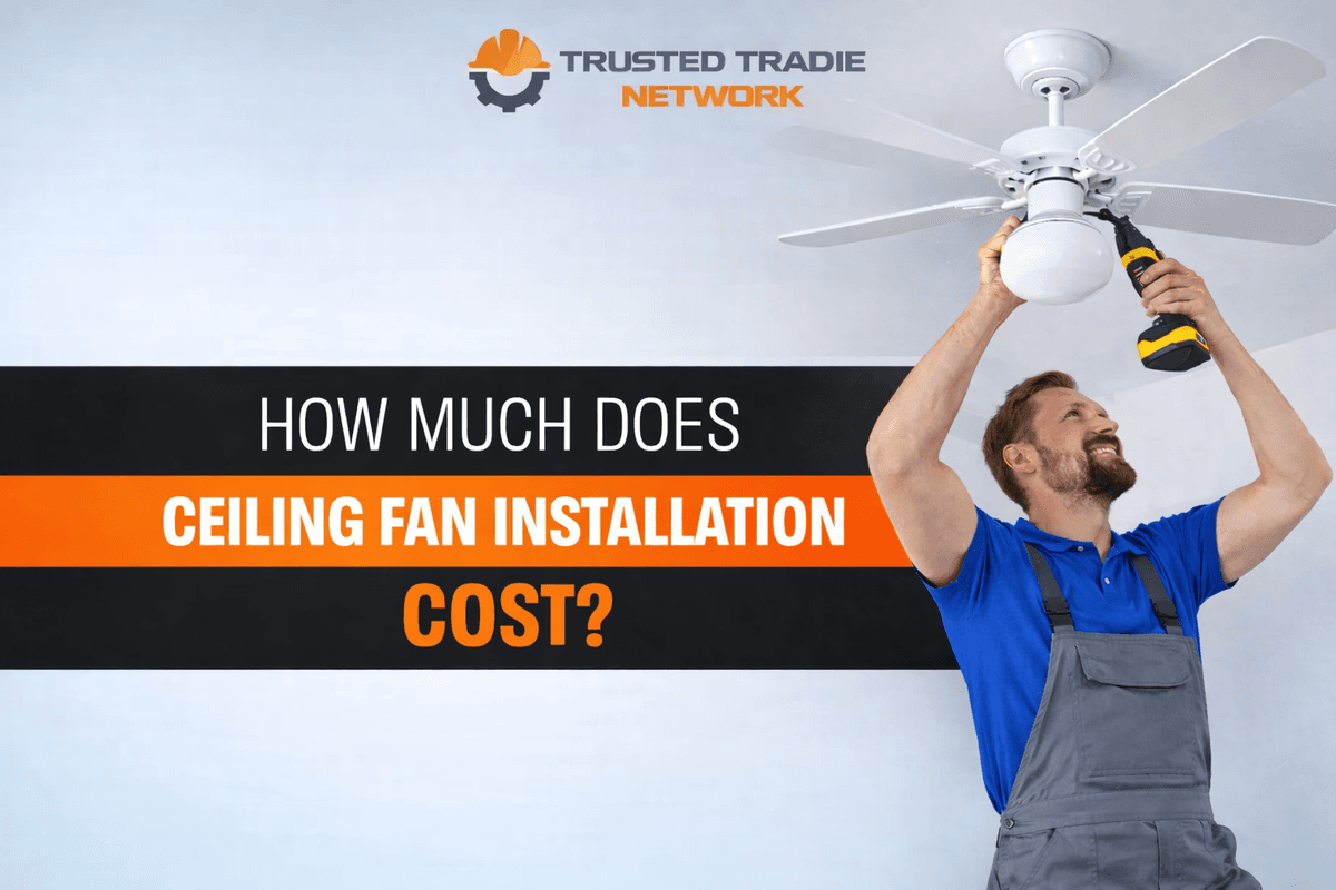 Ceiling Fan Installation Cost Breakdown: Labor, Wiring & More